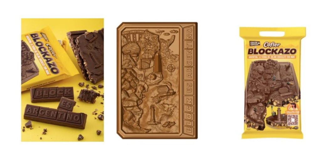 Grupo Arcor presenta Blockazo Argentina, un chocolate que muestra las ...