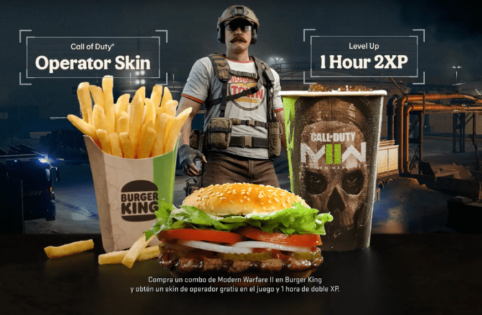 México: Burger King y Call of Duty lanzan una Whopper especial para los ...