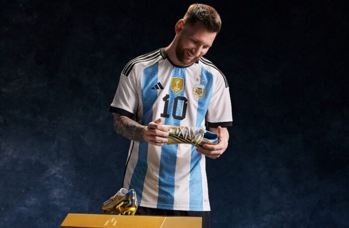 El especial regalo de Adidas para Lionel Messi que recuerda su éxito en ...