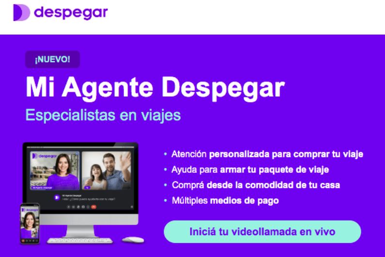 Despegar presenta su nuevo canal de ventas personalizado