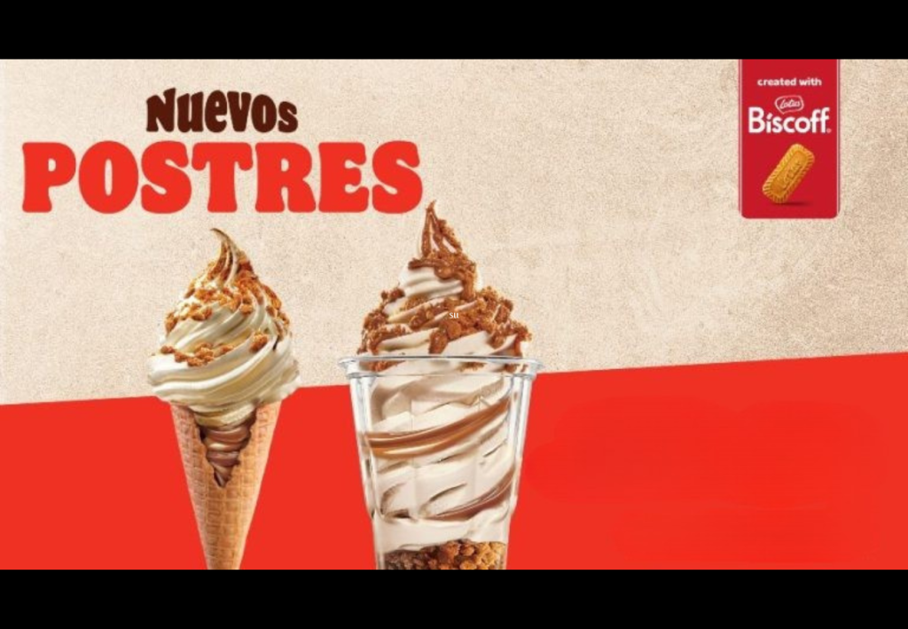 Burger King y Biscoff crean la combinación perfecta de helado y galleta ...